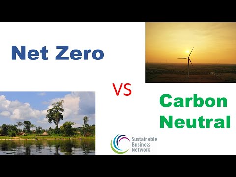 Net Zero and Carbon Neutral - What are they and what are the differences