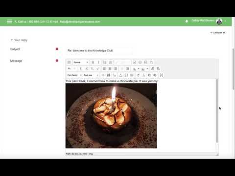 How to Use Moodle Discussion Forums - IA Online Learning Portal