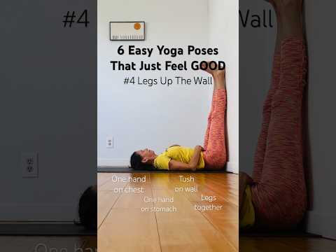 Legs Up The Wall 😌 Inversion For Beginners ☀️ Yoga For The Back