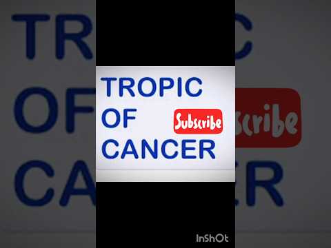 Tropic of cancer#sst #easytolearn for class -9