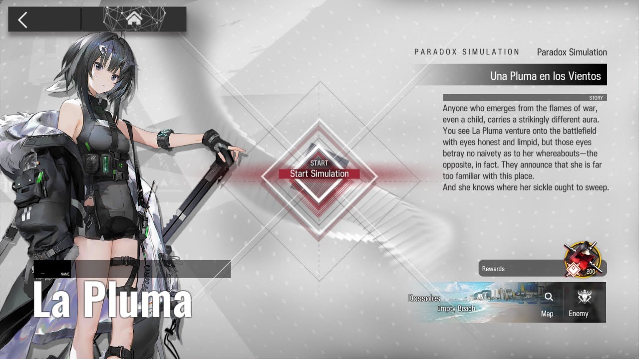 Arknights Paradox Simulation La Pluma Guide