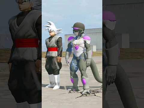 Team Goku Black Vs Goku Challenge Battle, Part -2 🔥| #GTA5 | #dbz | #Goku | #Shorts