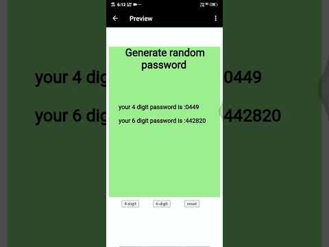 Generate random password using javascript || code with coder