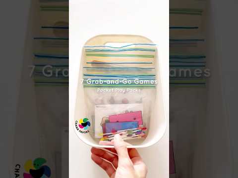 7 Grab-and-Go Games Printable by #chanafavors