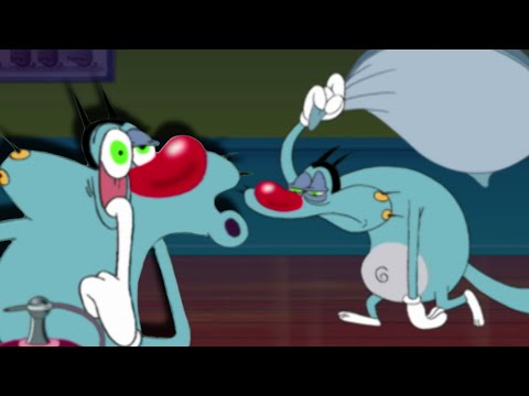 हिंदी Oggy and the Cockroaches ???? शुभ रात्रि ऑगी Hindi Cartoons for Kids