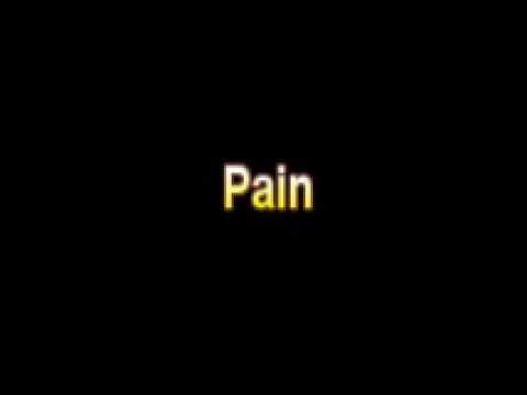 What Is The Definition Of Pain Medical School Terminology Dictionary