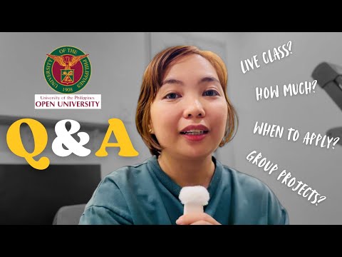 UP Open University Q&A ✨ Answering 10 Questions About Studying at UPOU ????