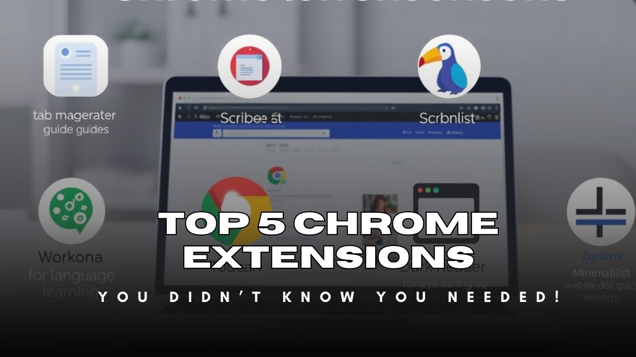 Top 5 Chrome Extensions You Didn’t Know You Needed! | Boost Productivity Instantly