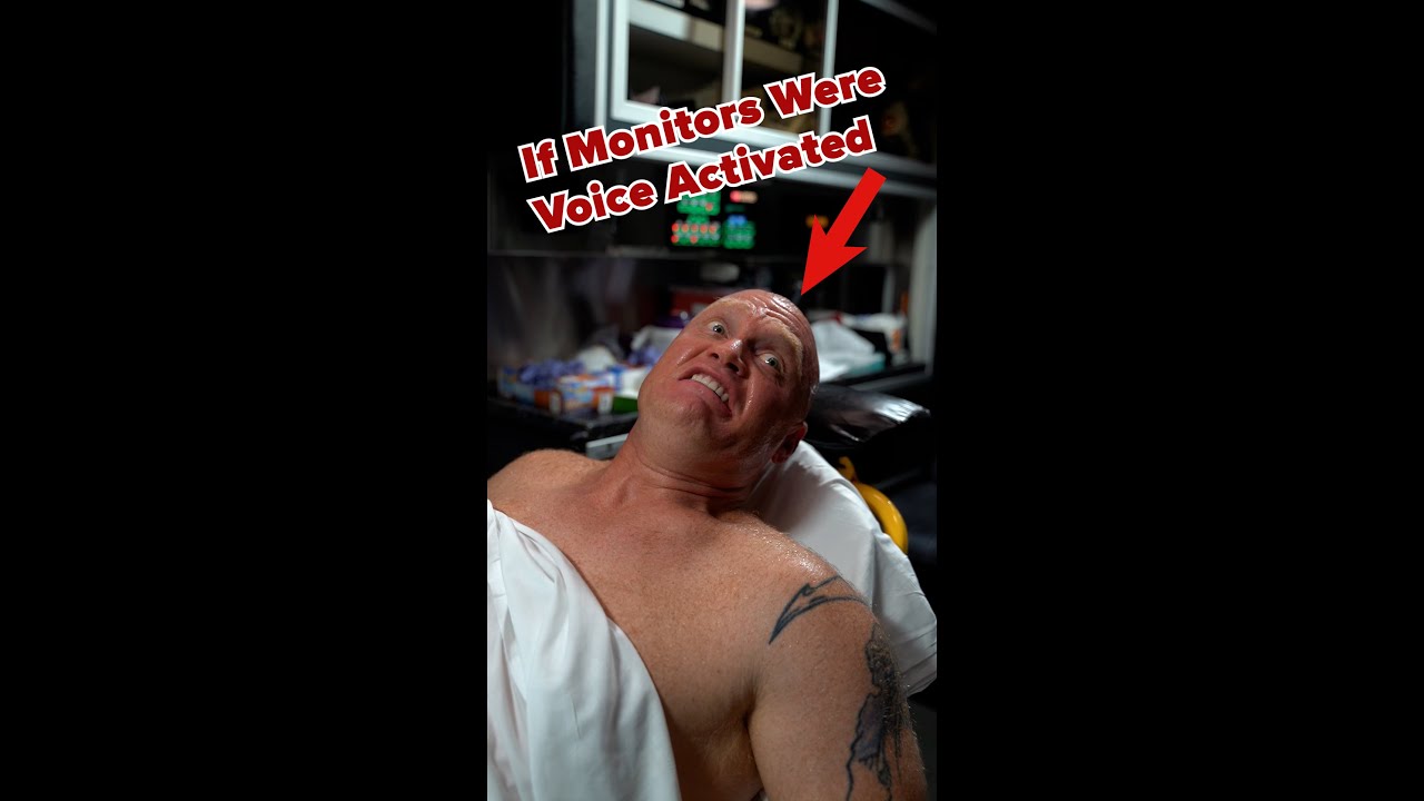 If AEDs were voice activated #ems #shock #firefighter