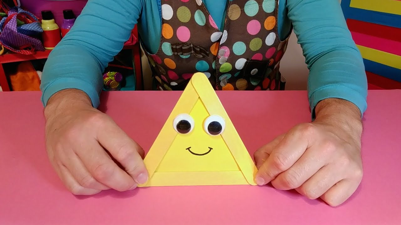 Make a Triangle! Mister Maker's Shapes