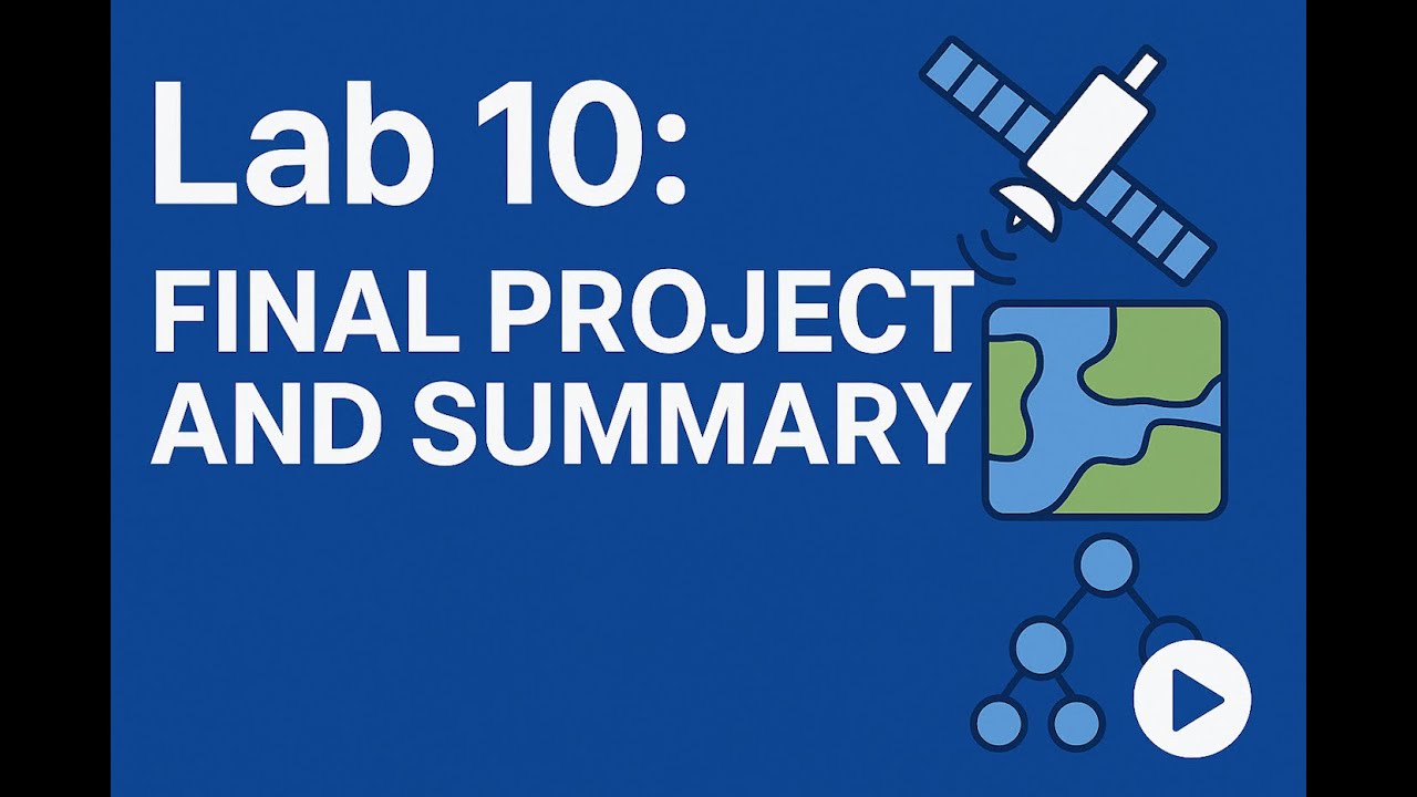 Lab 10. Recap: Geospatial Machine Learning with Python