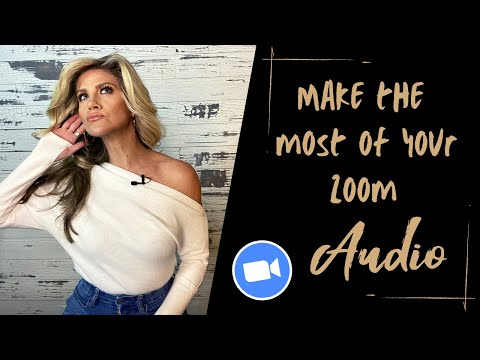 Zoom Audio Options