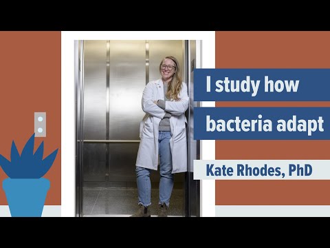 Elevator Pitch: I study how bacteria adapt