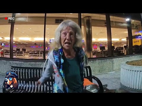 Airport Grandma Thinks the Rules Don't Apply to Her