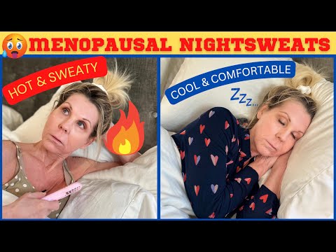 Menopause Night Sweats: Best pajamas to stay cool and comfortable!