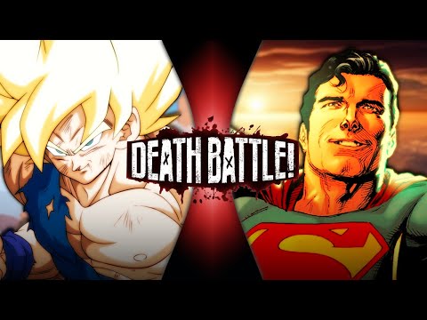 Super Lyrics | DEATH BATTLE! (Goku VS Superman)