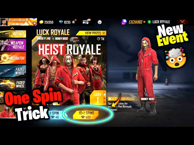 Free Fire Money Heist Royale event: How to get Plan Bermuda Bundle, 'I ...