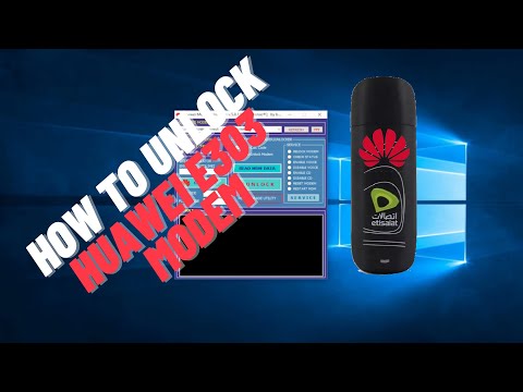 How to unlock any modem for all "SIM CARDS" | Huawei E303
