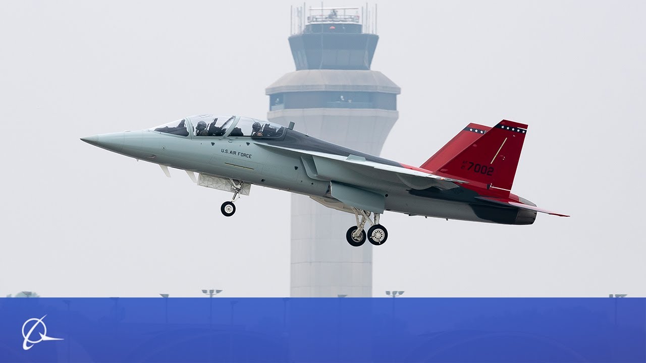 USAF Flies the T-7A Red Hawk for the First Time, Glimpse of Test Shows ...