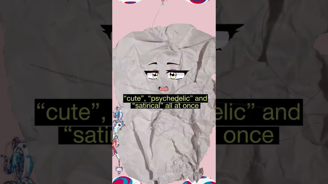 Takashi Murakami: style & philosophy #art #takashimurakami #japaneseart #shorts