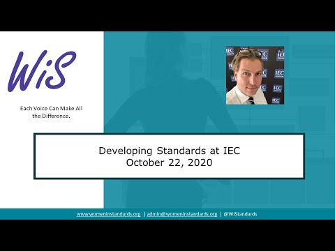 Developing Standards at IEC