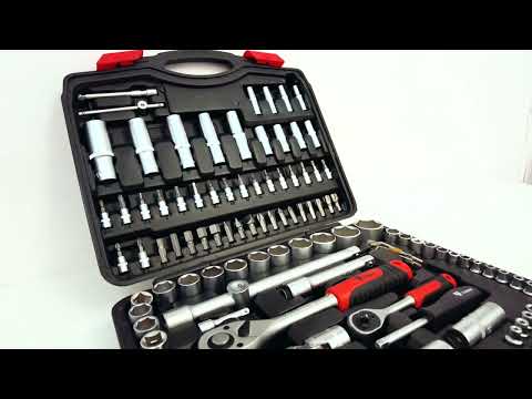 Best Socket Set 2023 | Powerhouse 1/2" Square Drive - CRV Socket Set of 111 Pcs CG10066-04