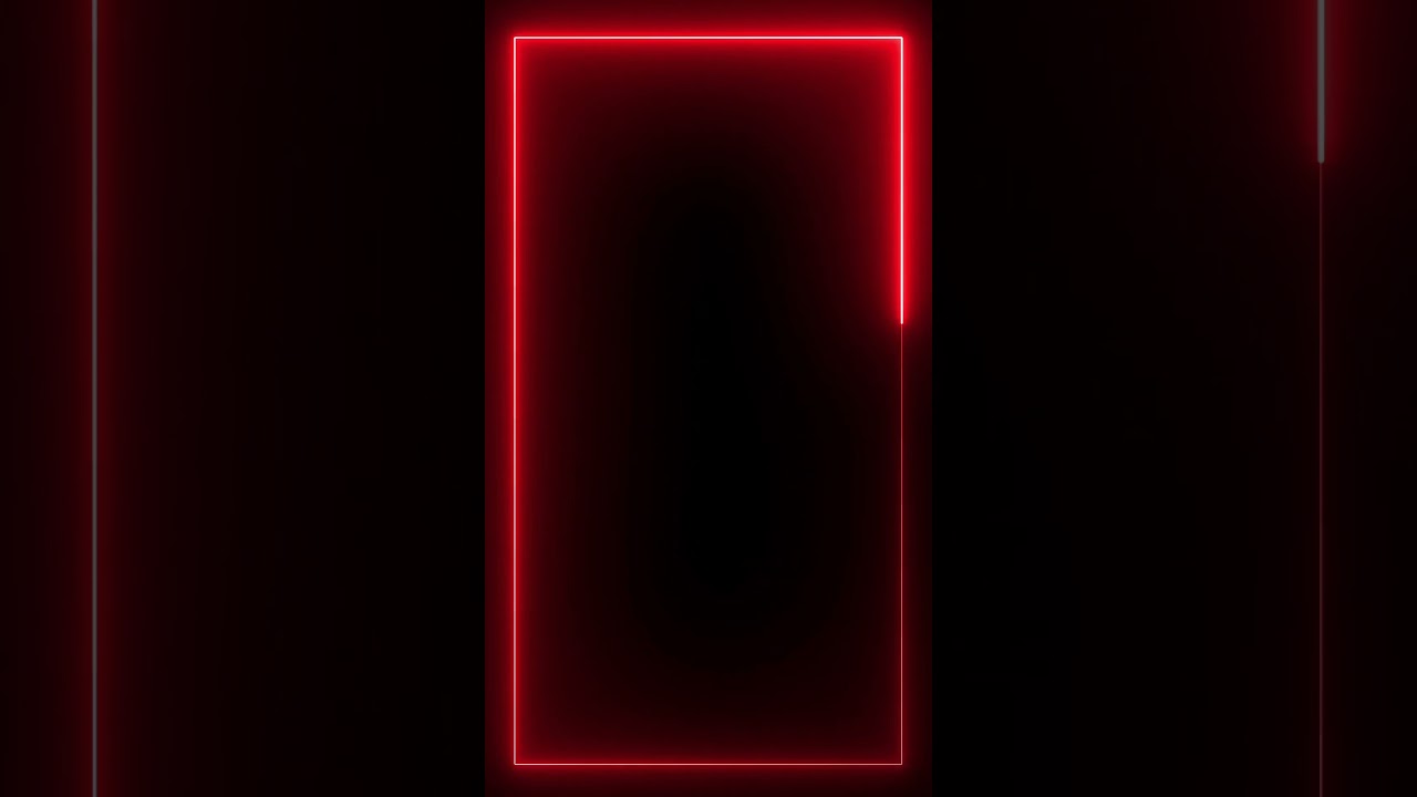 New Best Red blue Neon Abstract Background Frame Animation || Free footage