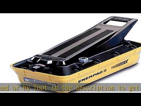 Enerpac PATG-1102N 2 Liter Turbo II Air Hydraulic Pump with 3 Way Treadle