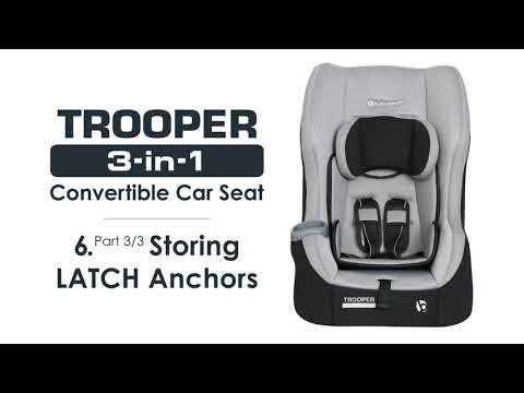 6c. LATCH Lower Anchor Routing - Storage