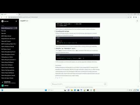 how to add whitespace in python