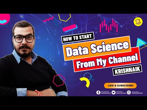 How To Start Data Science From My Channel- Follow This Order Of Playlist