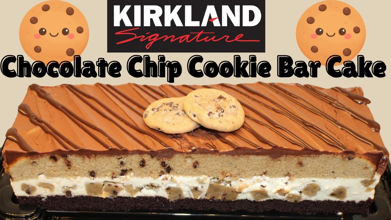 Kirkland Signature (Costco) Chocolate Chip Cookie Bar Cake Review