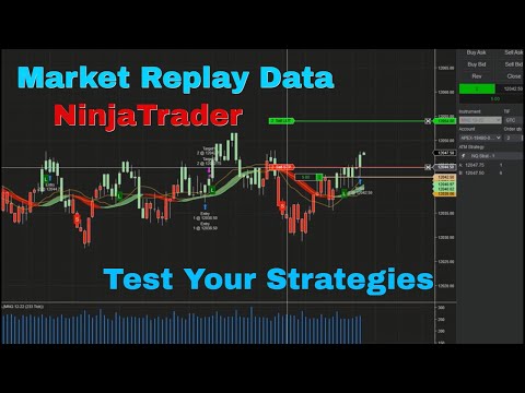 How to Download Market Replay Data In NinjaTrader /Automated Strategies/