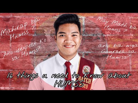16 THINGS THAT YOU NEED TO KNOW ABOUT HUMSS ( FROM A GRADUATE OF HUMSS)