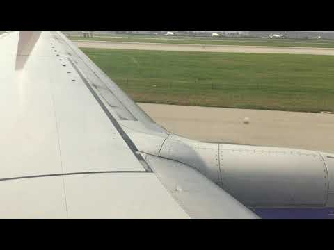 Southwest Airlines Boeing 737-7H4 Pushback taxing Takeoff from Philadelphia PHL