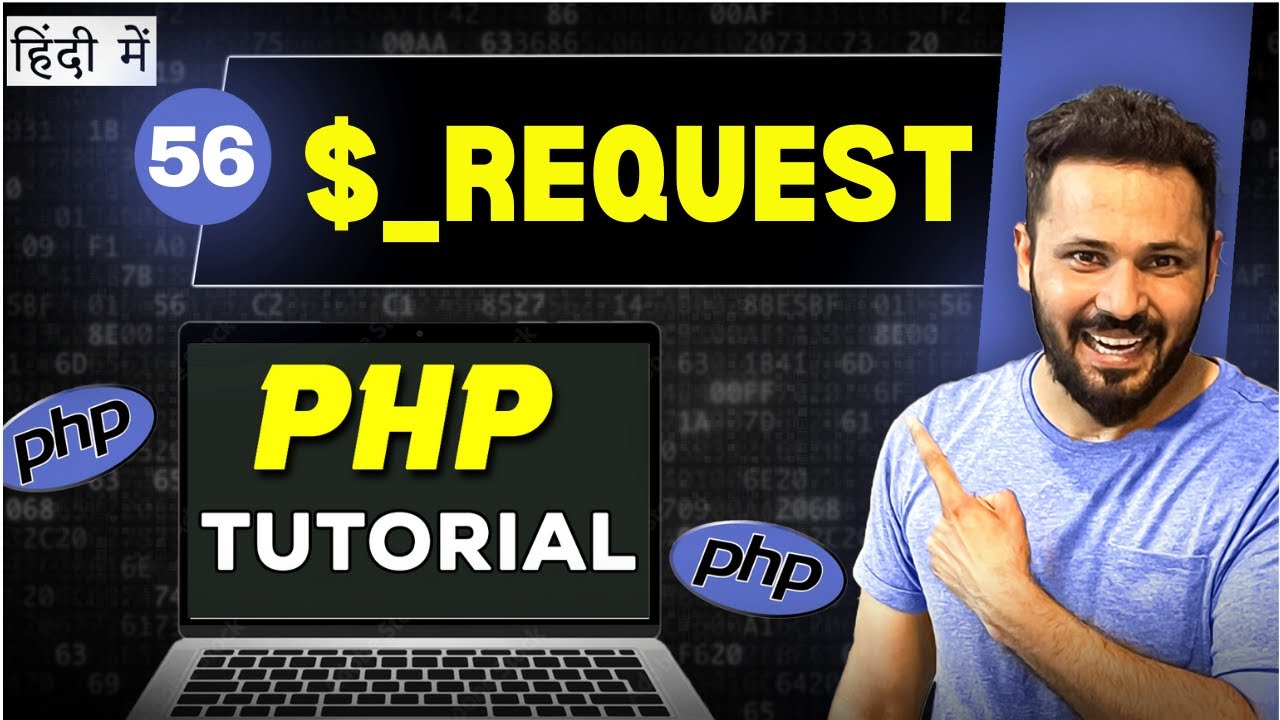 Php Tutorial in Hindi #56 $_REQUEST | get request params