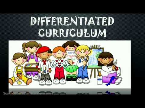 Differentiated Curriculum
