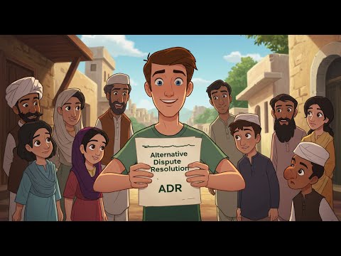 Alternative Dispute Resolution ADR written notes explained in Urdu/Hindi what is ADR?