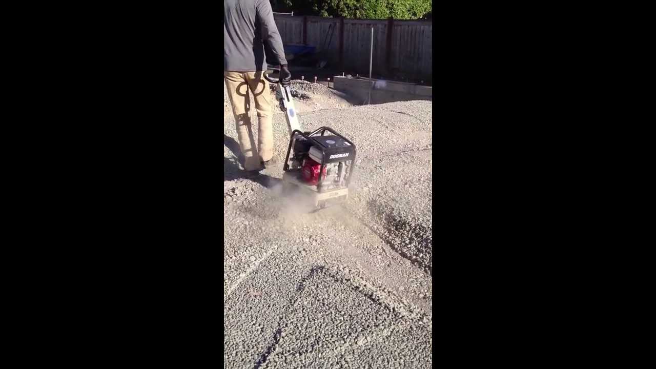 Reversible Vibratory Plate Compactor Demonstration then Discussion - Doosan BXR-60H