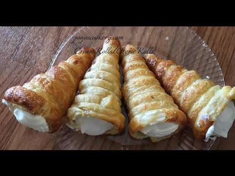 Cream Rolls / Creme Rolls – Pooja's Cookery