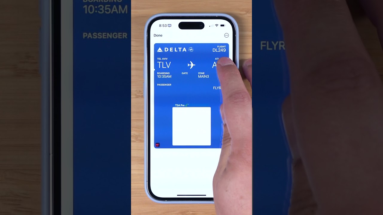 Flight Tracking with iPhone Messages!