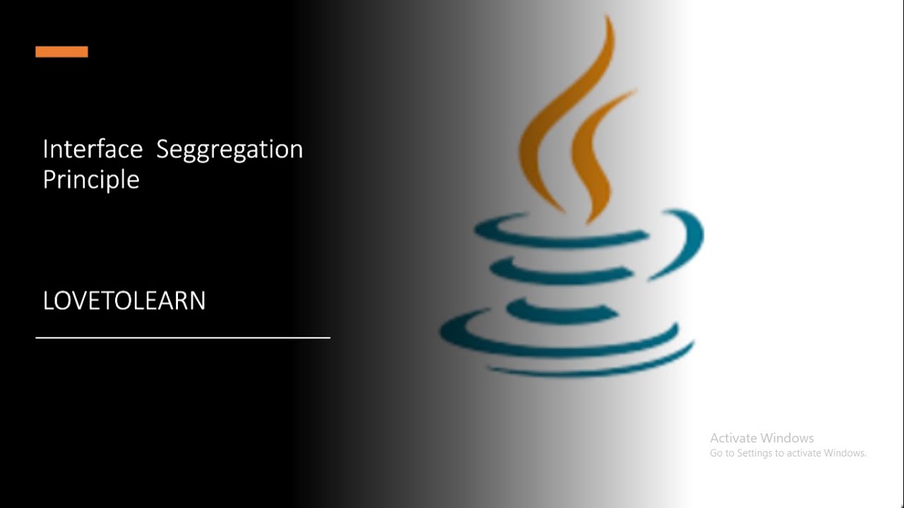 Interface Segregation Principle #java #solidprinciple #lovetolearn
