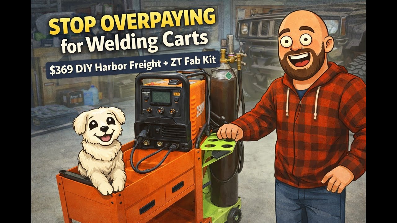 Stop Overpaying for Welding Carts — Build THIS Instead!