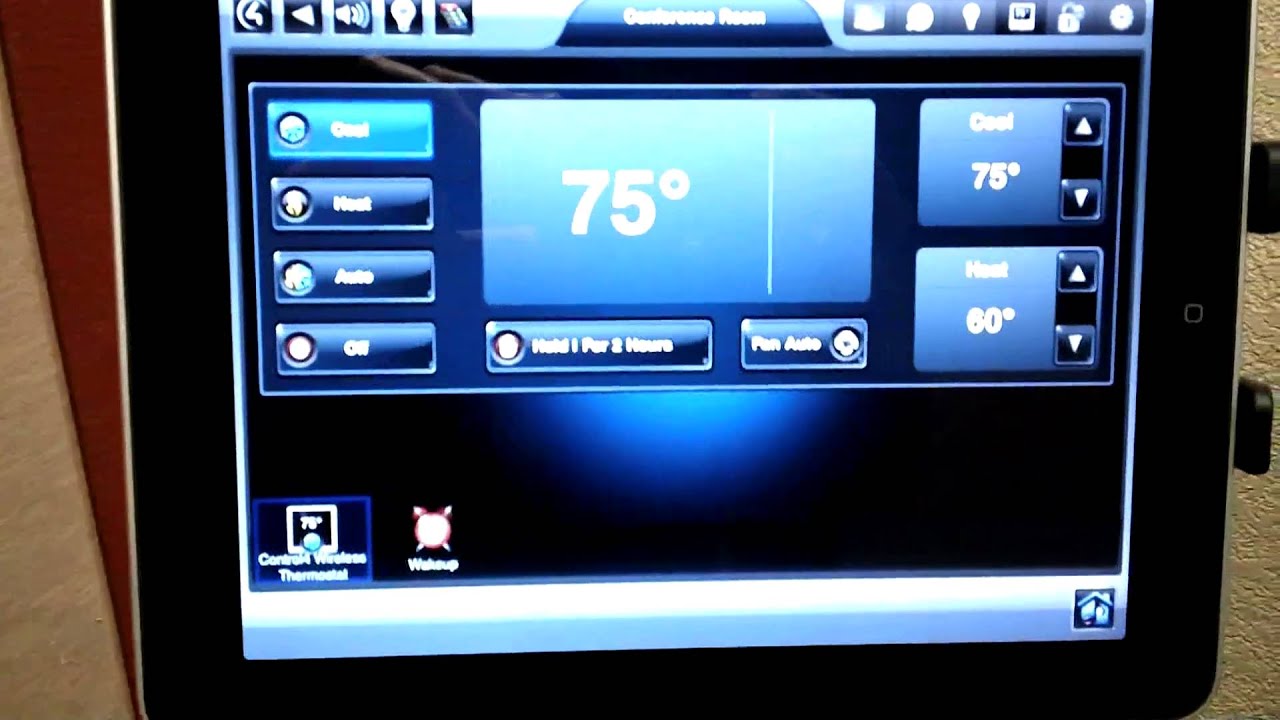 Control4 Thermostat Control with Doug