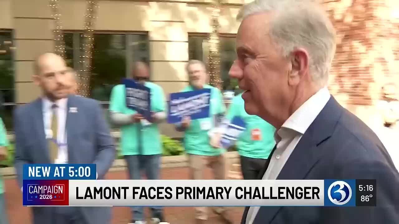Connecticut Gov. Lamont faces primary challenge for first time in nearly 50 years
