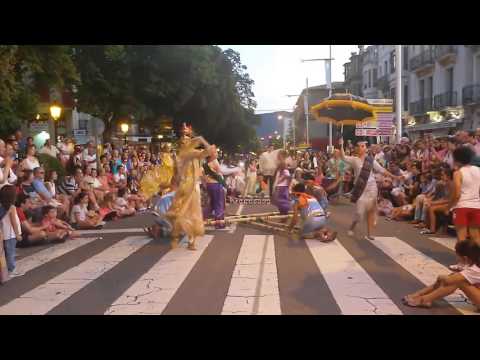 TSU Performing Arts' "Singkil" in the Streets of Jaca in Spain