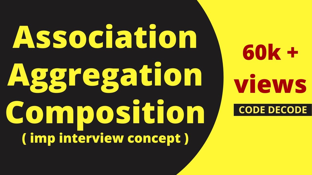Association(HAS-A) Aggregation And Composition in Java [MOST COMMONLY ASKED INTERVIEW QUESTION]