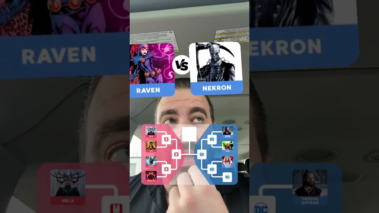 Marvel vs DC bracket filter made by @projoexrstudio