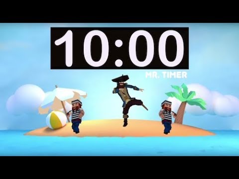 10 Minute Timer with Music! Timer for Kids, Classroom, Homework, Kindergarten, Preschool, Fun!