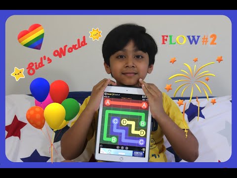 Flow free gameplay - Round 2